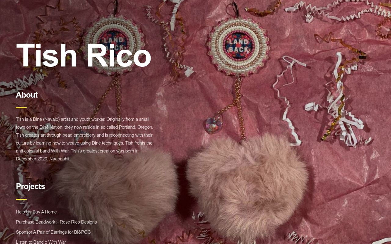 Tish Rico x Rose Rico Designs